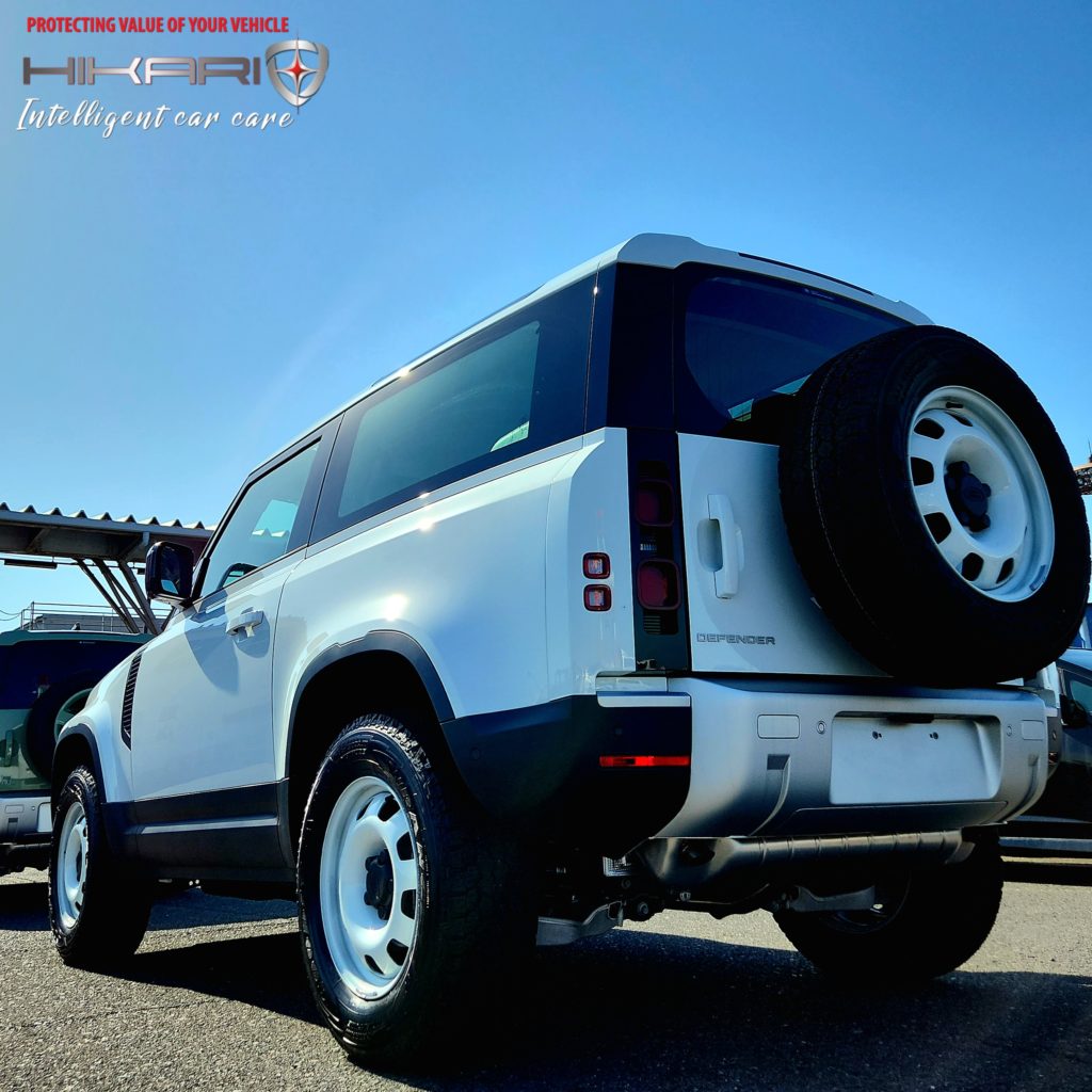 HIKARI CERAMIC COATING with Two Land Rover Defenders @ JAPAN – HIKARI 株式会社