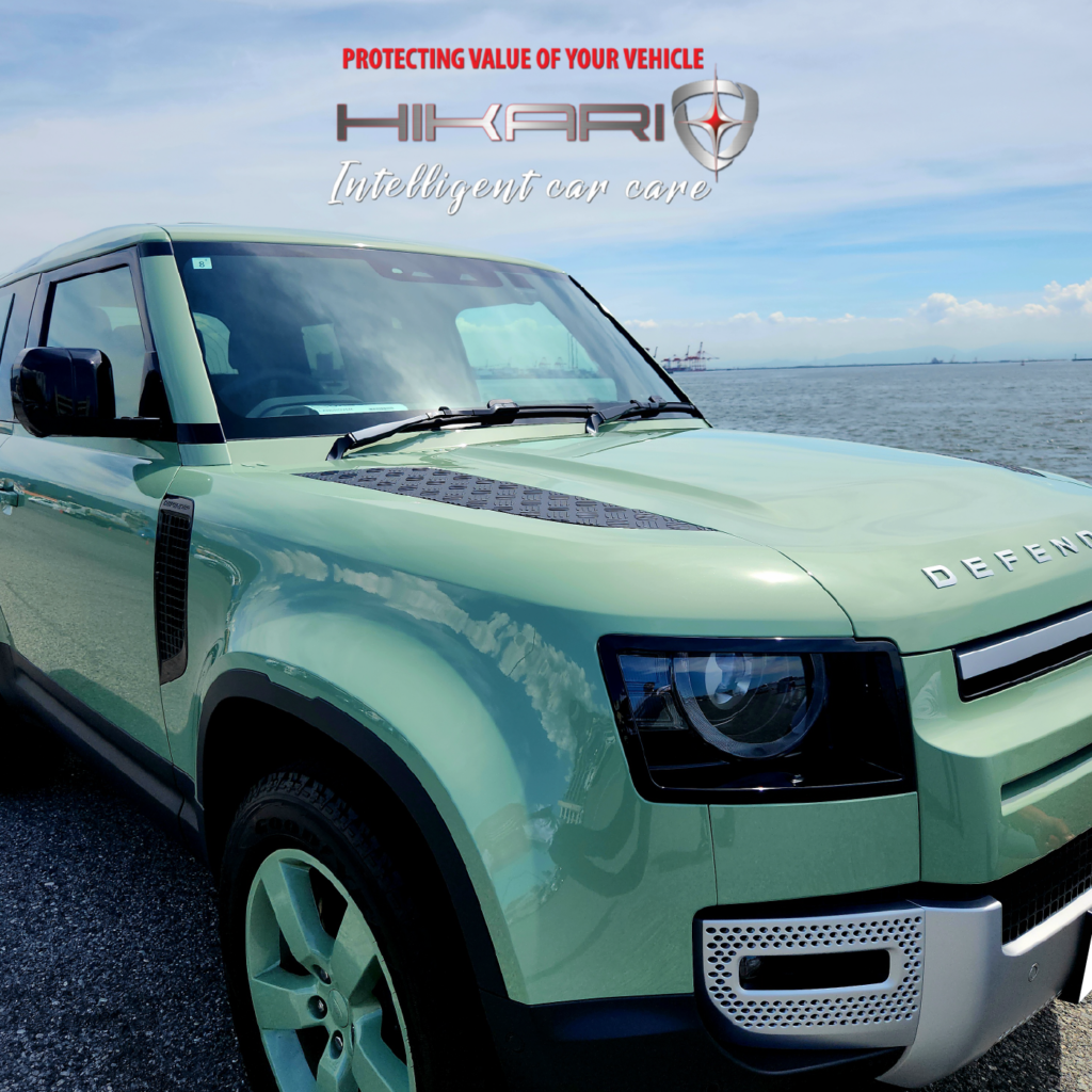 September is comming! Land Rover Defender with HIKARI Ceramic Coating ...
